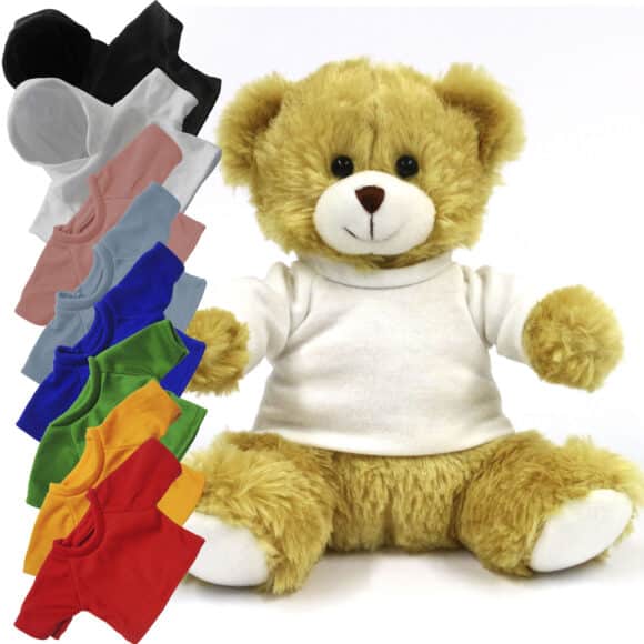 Teddy Bear T-shirts Printed with Logo | Printed Teddy Bears